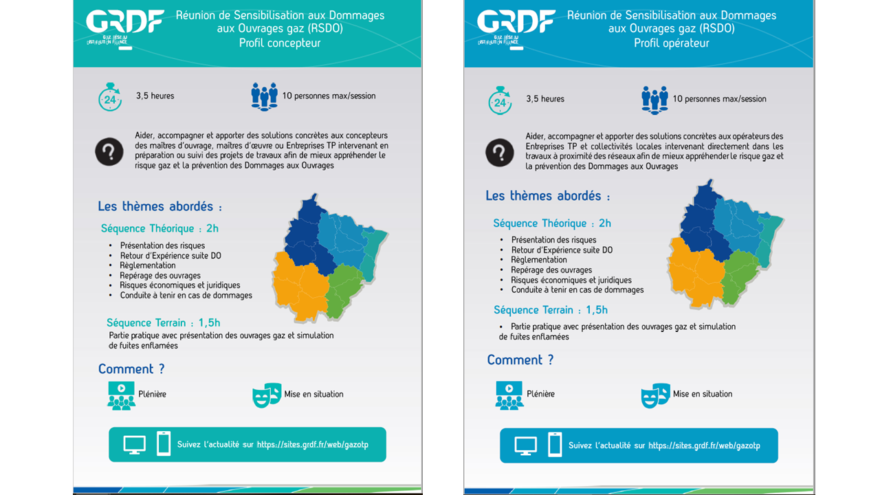 Accompagnement de GRDF - GazoTP - Rapid Sites